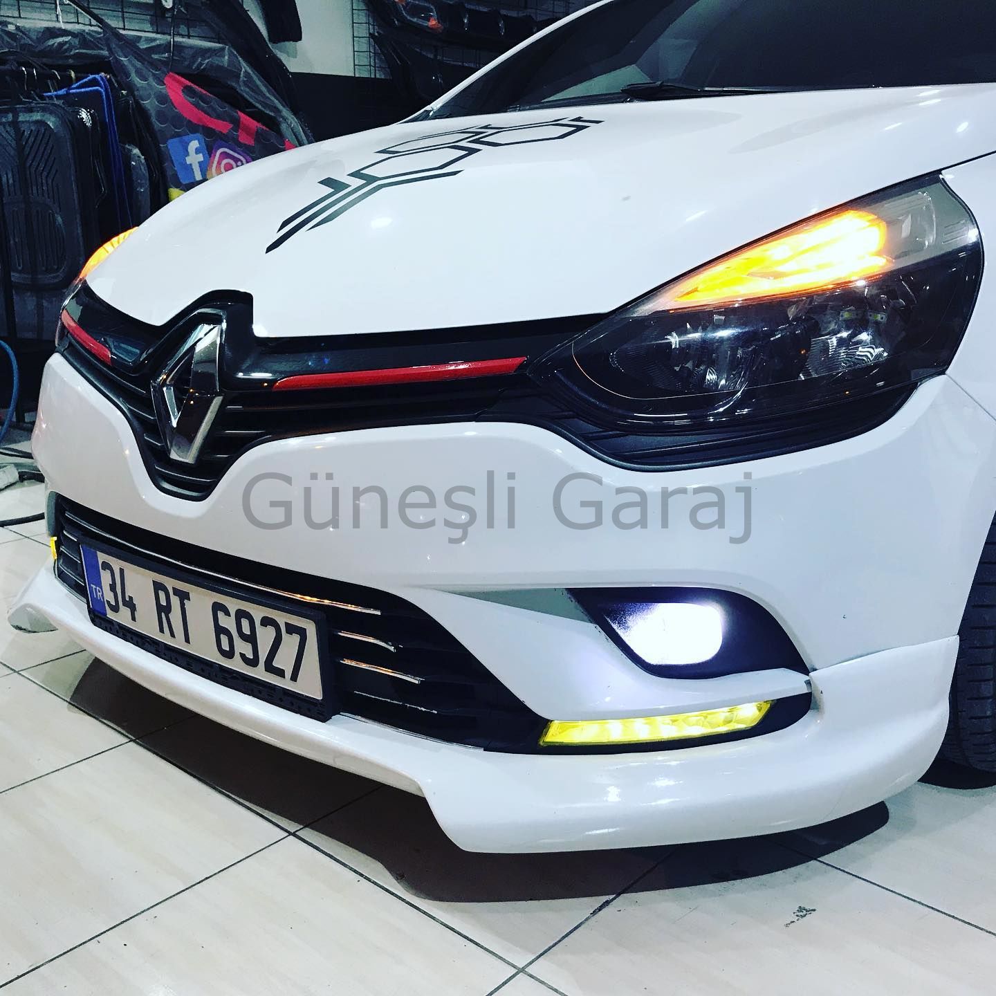 Renault Clio 4 Makyajlı Body Kit Seti | Güneşli Garaj