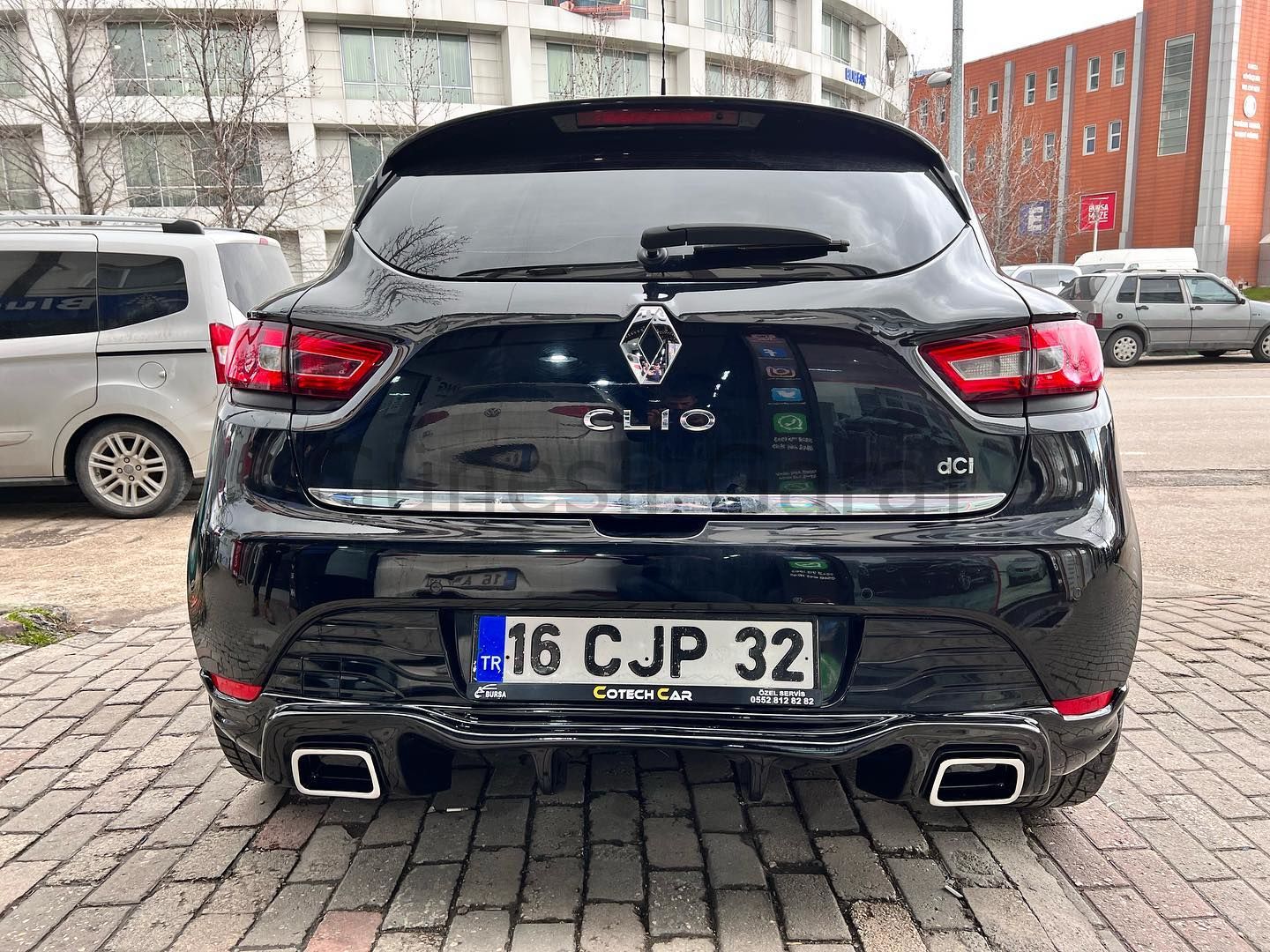 Renault Clio 4 Makyajsız Body Kit Seti | Güneşli Garaj